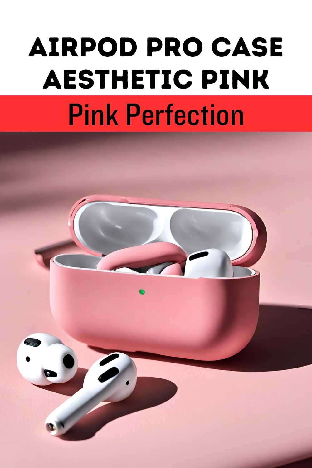 Airpod pro Case Aesthetic Pink – Headphone Experts