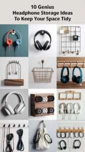10 Genius Headphone Storage Ideas to Keep Your Space Tidy – Headphone ...