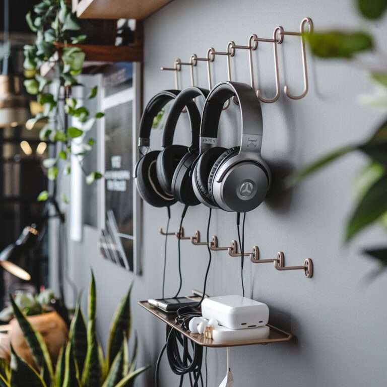 10 Genius Headphone Storage Ideas to Keep Your Space Tidy – Headphone ...