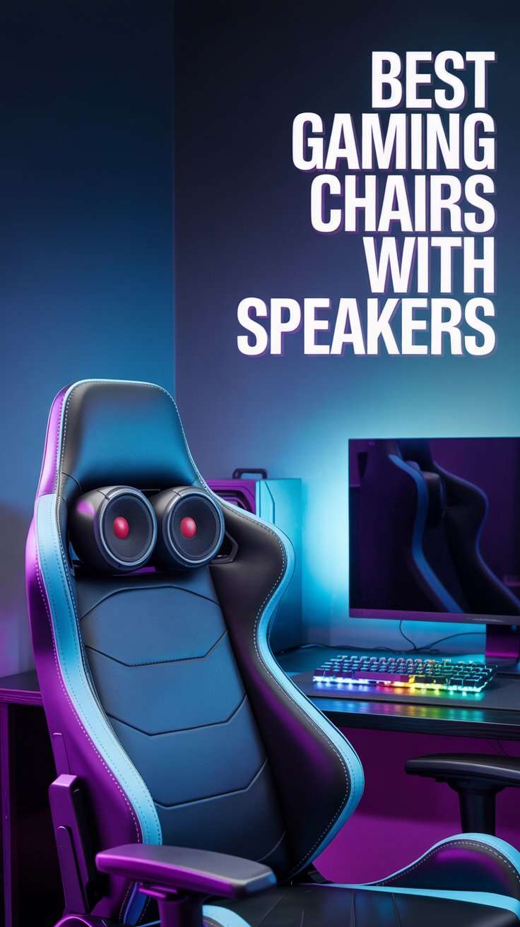 Best Gaming Chairs with Speakers – Headphone Experts